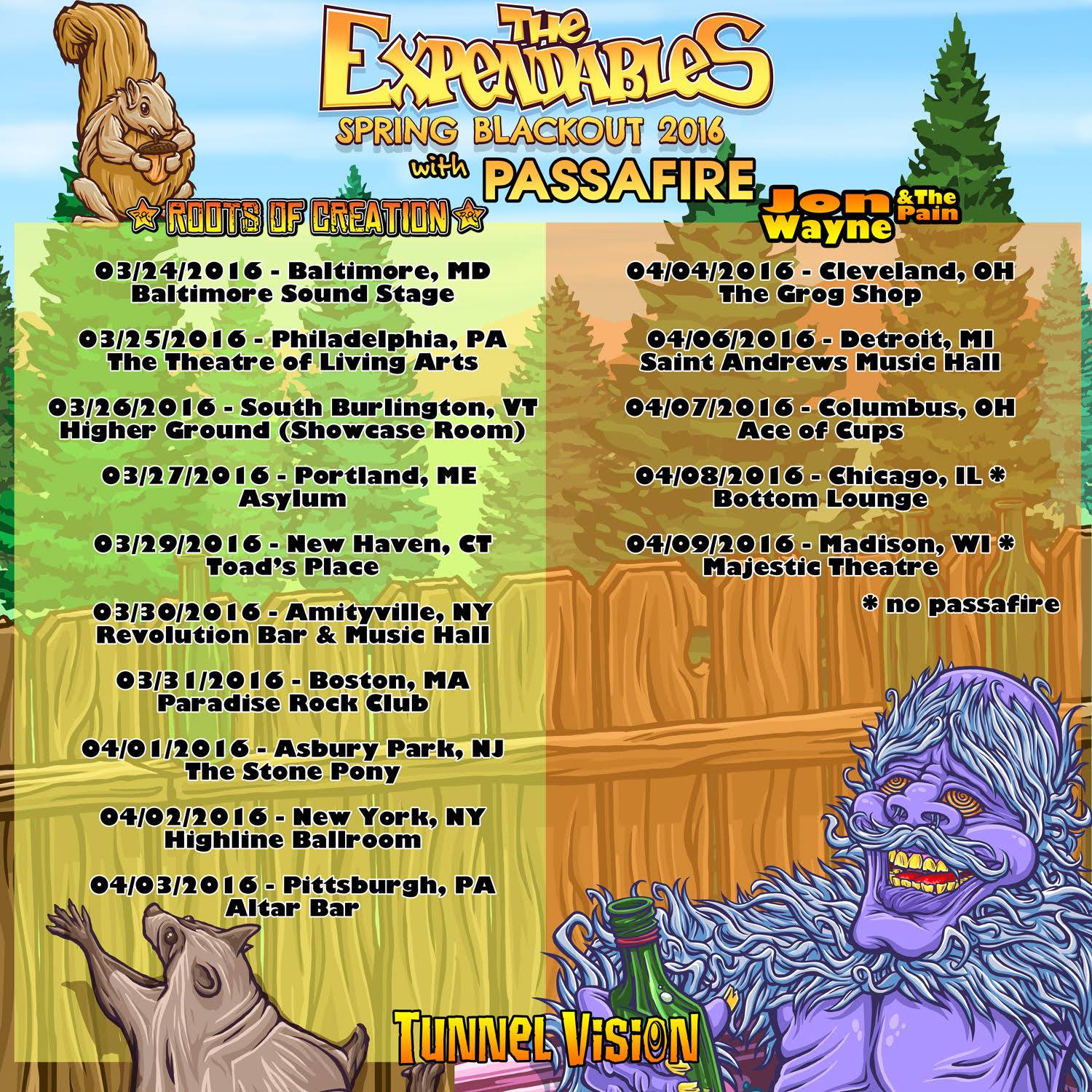 Passafire joins The Expendables for the Spring Blackout 2016 Tour Passafire